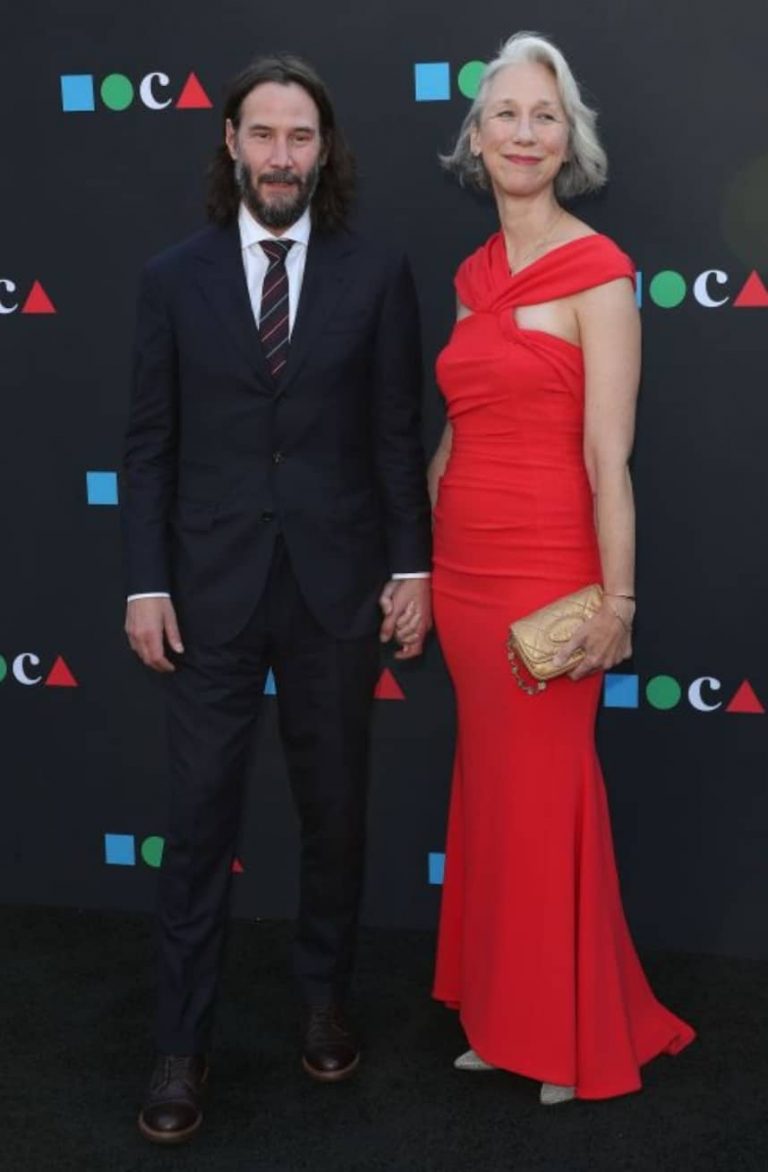 Have you already seen Keanu Reeves' gray-haired fiancee? - Everythingfun