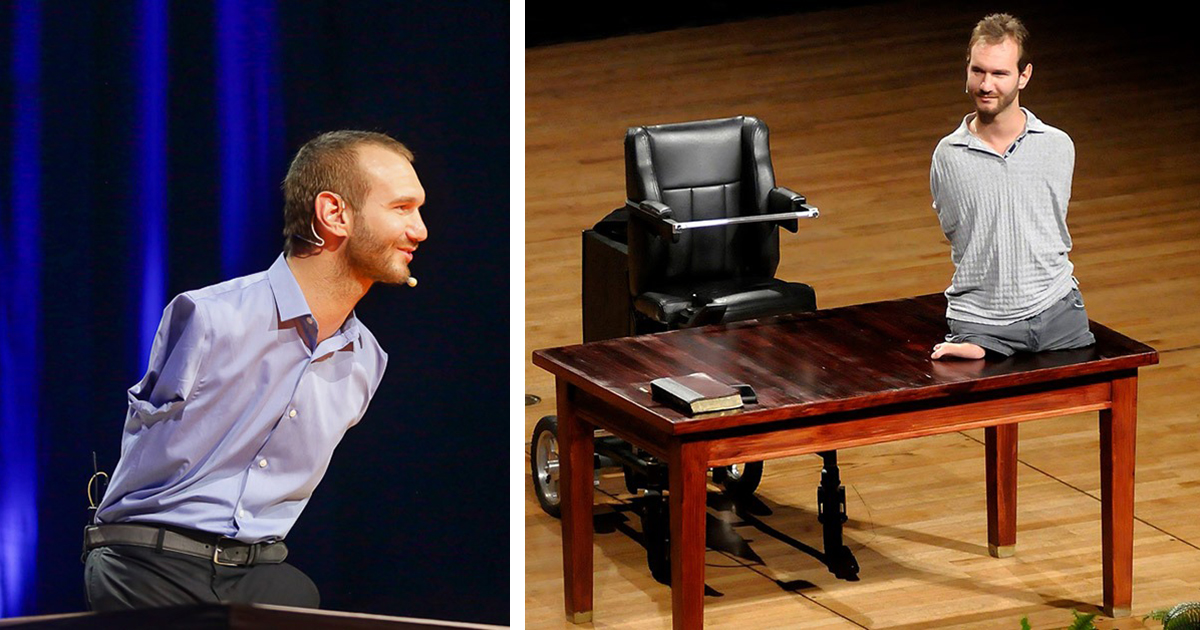 "A Man Born Without Limbs" Nicolas Vujicic Showed Rare Photos Of His ...