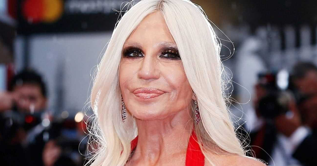 “She Was Such A Beauty!” What Did Donatella Versace Look Like Before ...